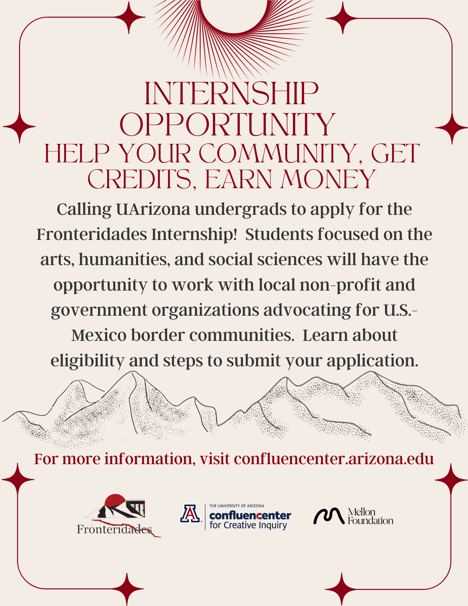 Undergraduate Internship Program 2024 | Confluencenter